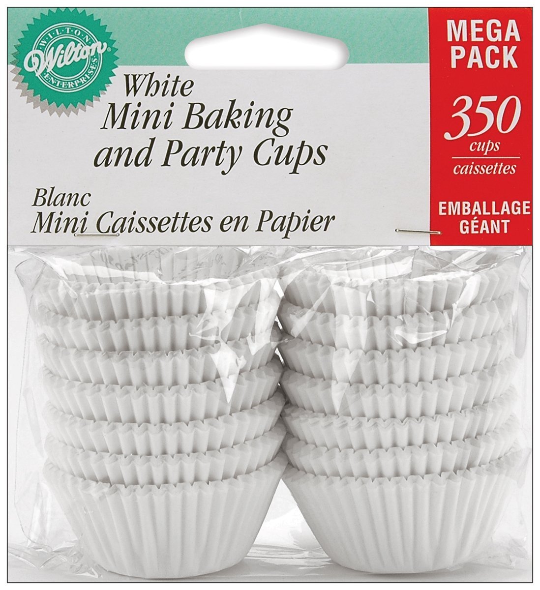 Wilton Baking Cups, Mini, White, 350-Count free image download