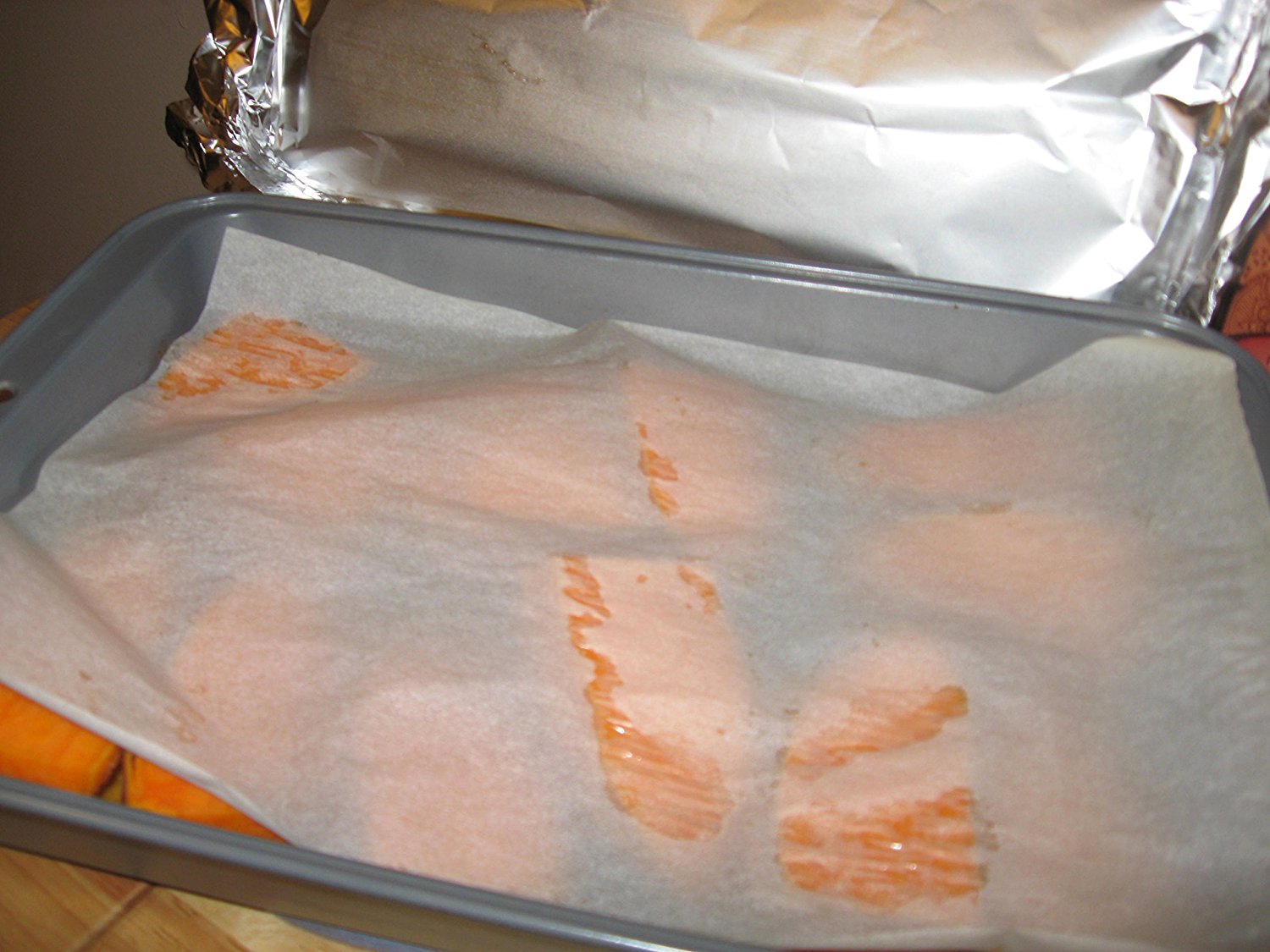 Gmark Lightweight Parchment Paper Baking Pan Liners 300 Sheets Silicone ...