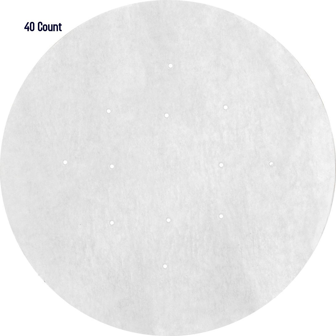 Helen's Asian Kitchen Perforated Parchment Bamboo Steamer Liners, 20 ...