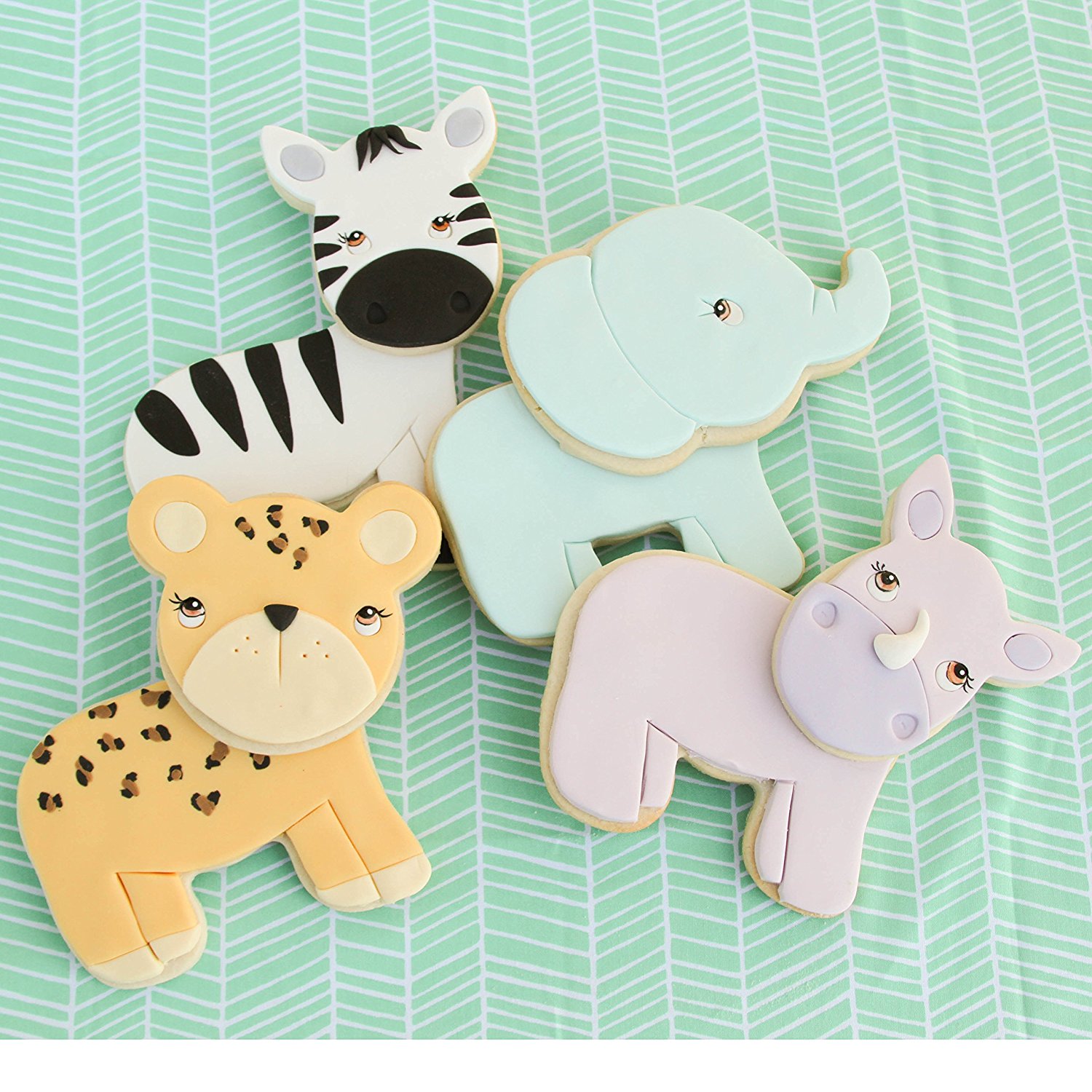Sweet Elite Tools- Mix and Match Animal Cookie Cutter Set- by Autumn ...