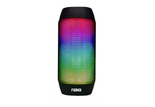 NAXA Electronics NAS-3062 Bluetooth Speaker and MP3 Player with LED ...