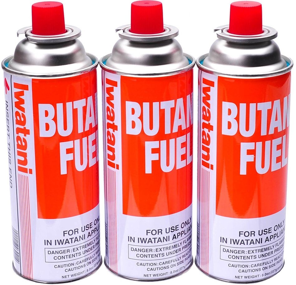Iwatani Butane Canister 8 Oz 3 Pack N2 free image download
