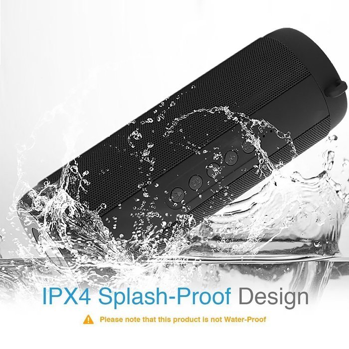 DIGOU Waterproof Speakers, Portable Bluetooth Wireless Speaker, IPX4 ...