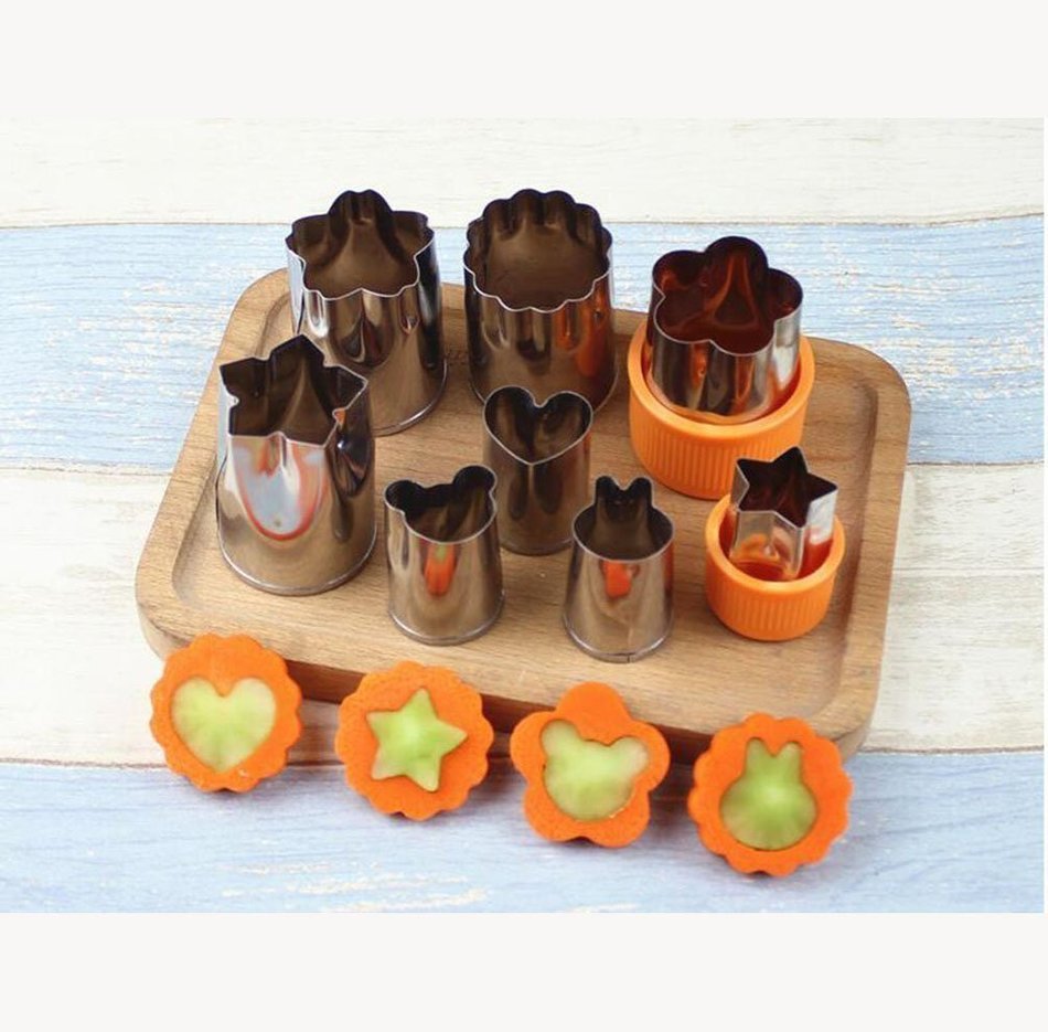 IBEET Holiday Cookie Cutter - Set of 12,Metal Cookie Cutter Set Animals ...