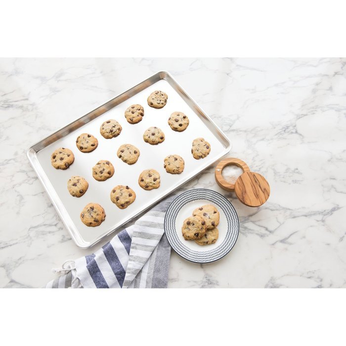Nordic Ware Natural Aluminum Commercial Large Classic Cookie Sheet N6 ...
