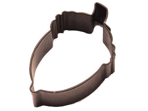 R&M Acorn 2.75" Cookie Cutter Brown With Brightly Colored, Durable ...