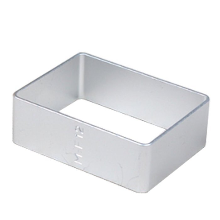 Wocuz Baking Cookie Cutter Aluminum Rectangle Shape Cutter Cut Outs ...