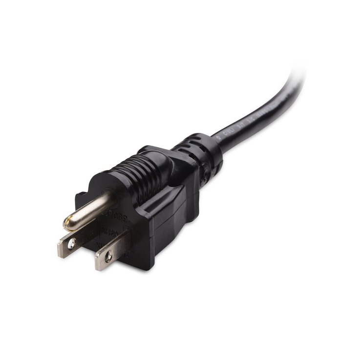 Cable Matters 2-Pack Heavy Duty Computer Monitor Power Cord in 10 Feet ...