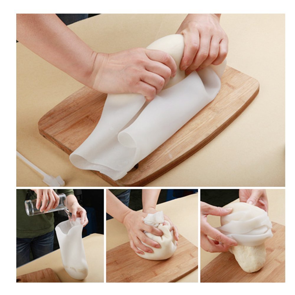 GIWOX BPA Free Silicone Kneading Dough Bag Non-Toxic Multifunctional ...