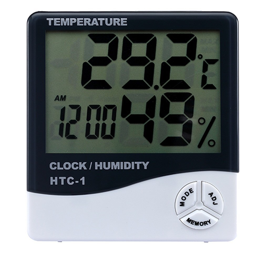 Shinieny Digital Wireless Indoor Humidity Temperature Meter Monitor LCD ...