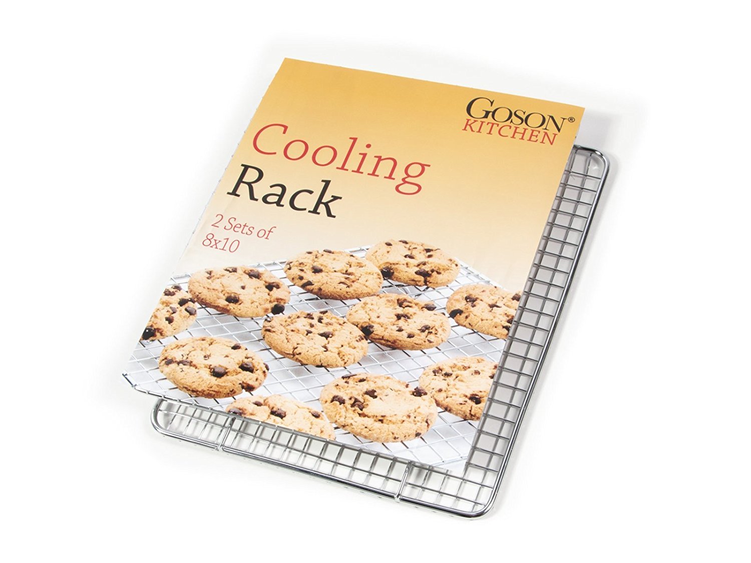 Goson Bakeware Baking, Cooling , Oven Roasting, Broiler Rack, 8in by ...