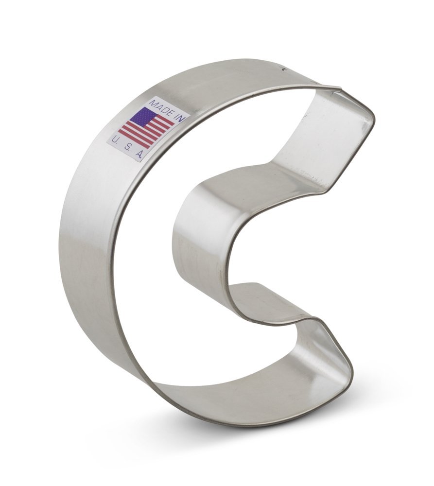Ann Clark Letter C Cookie Cutter - 3.25 Inches - Tin Plated Steel free ...