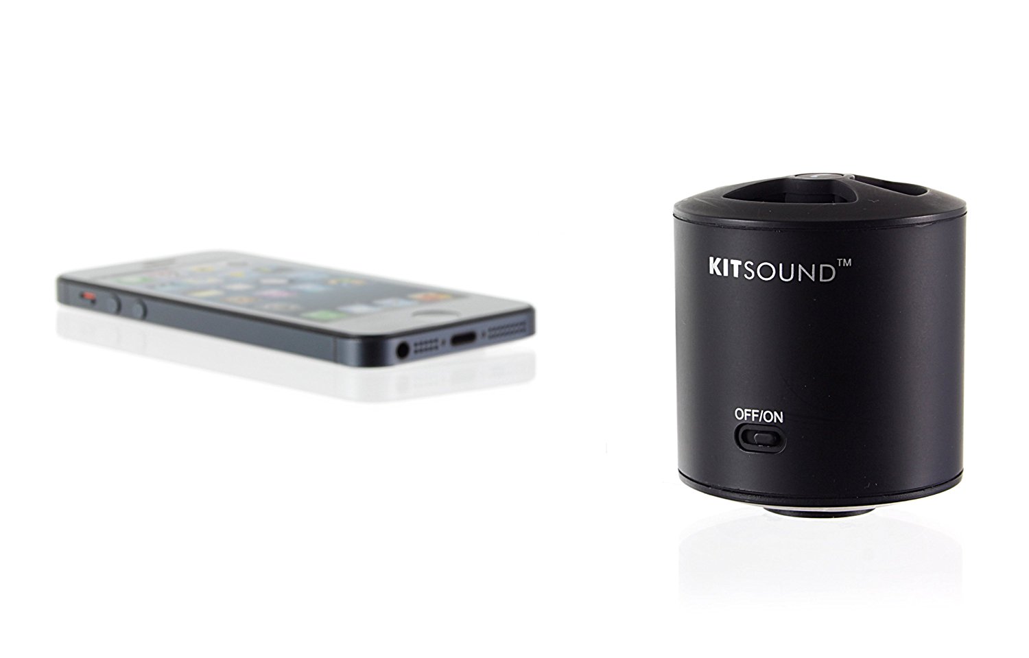 KitSound PocketBoom Universal Bluetooth Portable Speaker Compatible ...