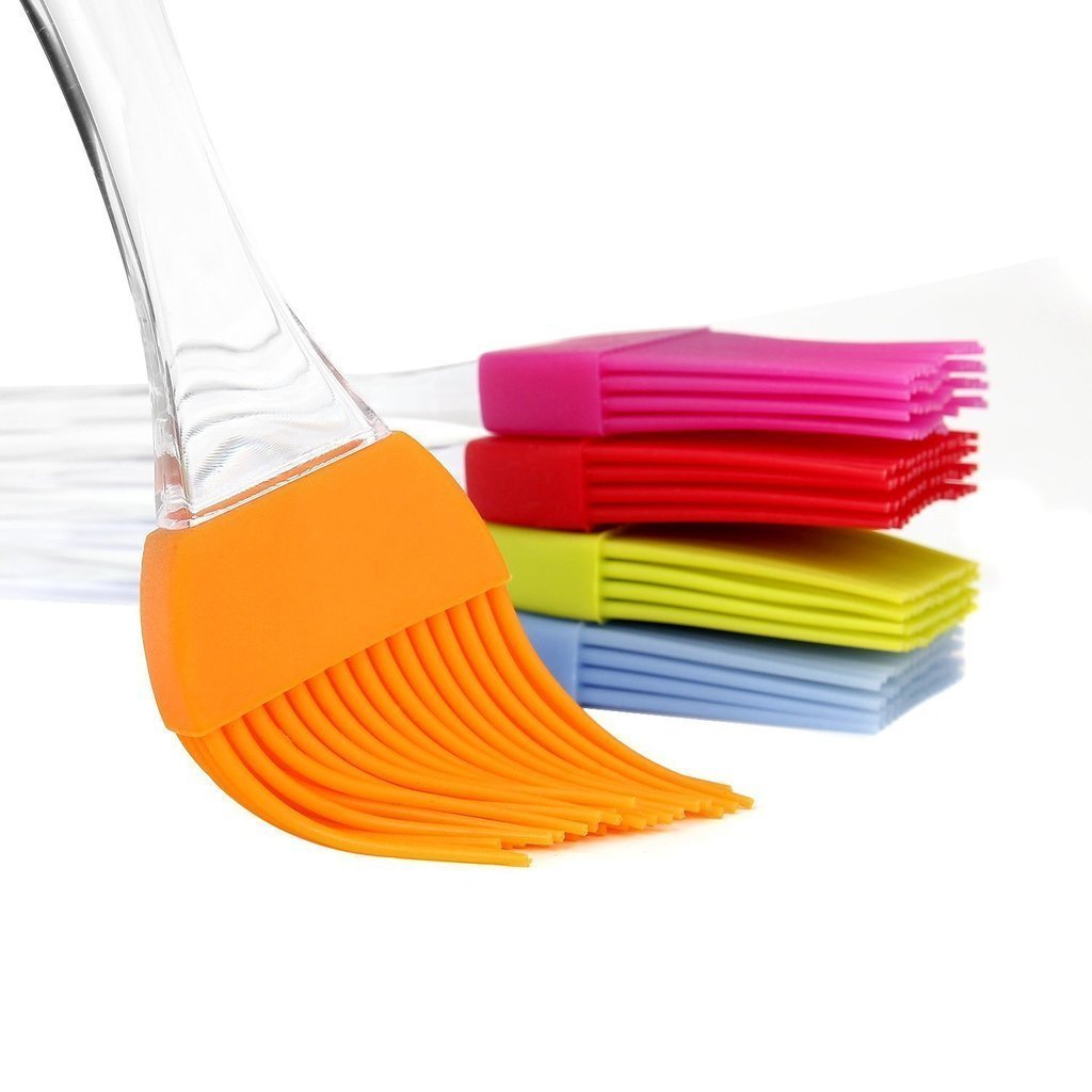Pastry brush,Dreamwit® 5PCS Silicone Basting Brushes,BBQ Brushes ...