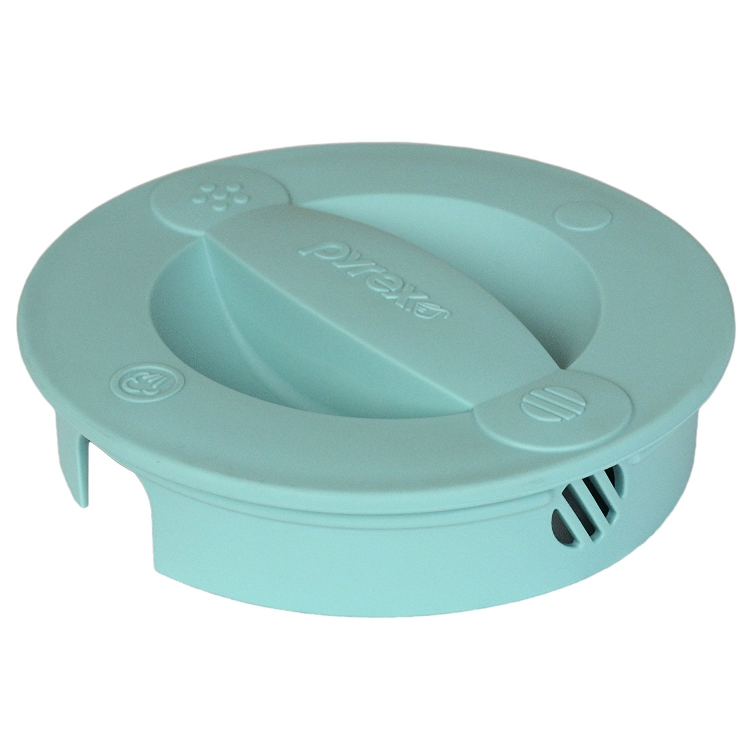 Pyrex 2 Cup Measuring Cup Lid - Turquoise (2-Pack) N3 free image download