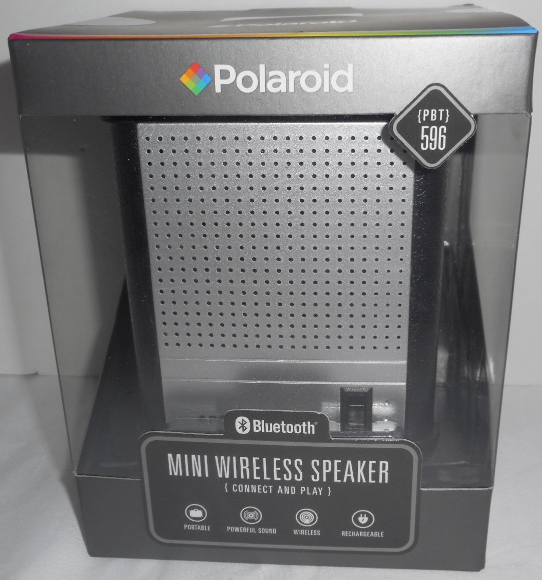 Polaroid Bluetooth Mini Wireless Speaker (Black) free image download