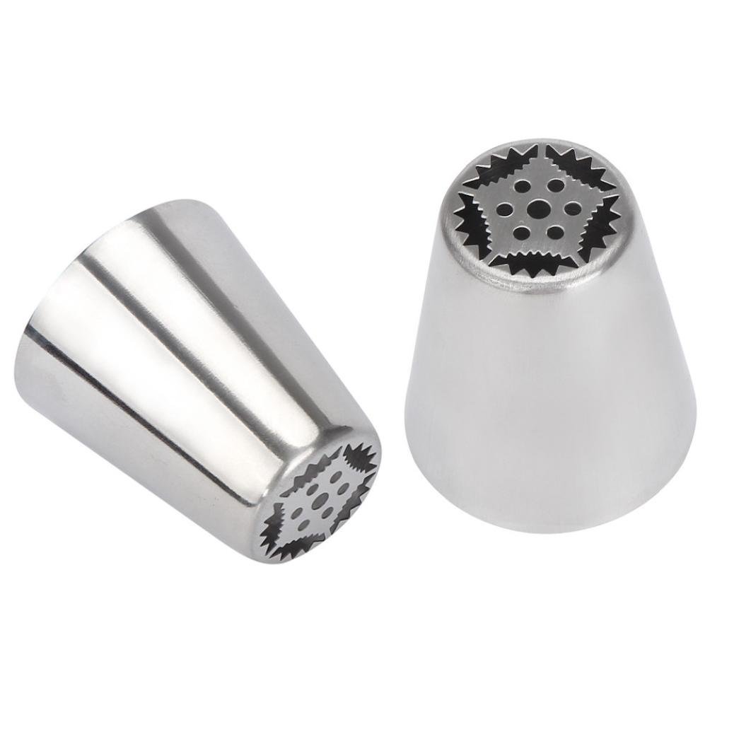 Baking Tool, Franterd 1pc 304 Steel Cake Icing Decorating Nozzles Tips ...