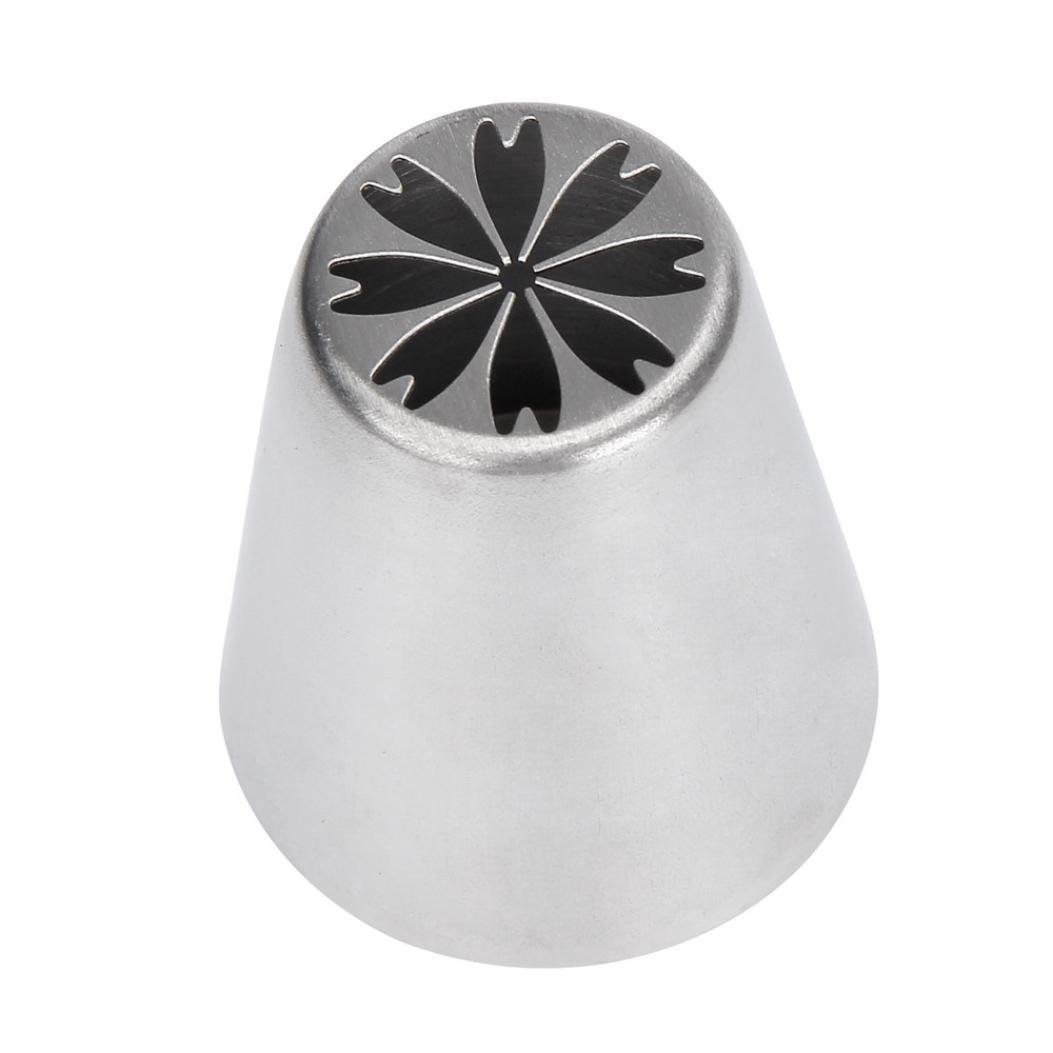 Baking Tool, Franterd 1pc 304 Steel Cake Icing Decorating Nozzles Tips ...