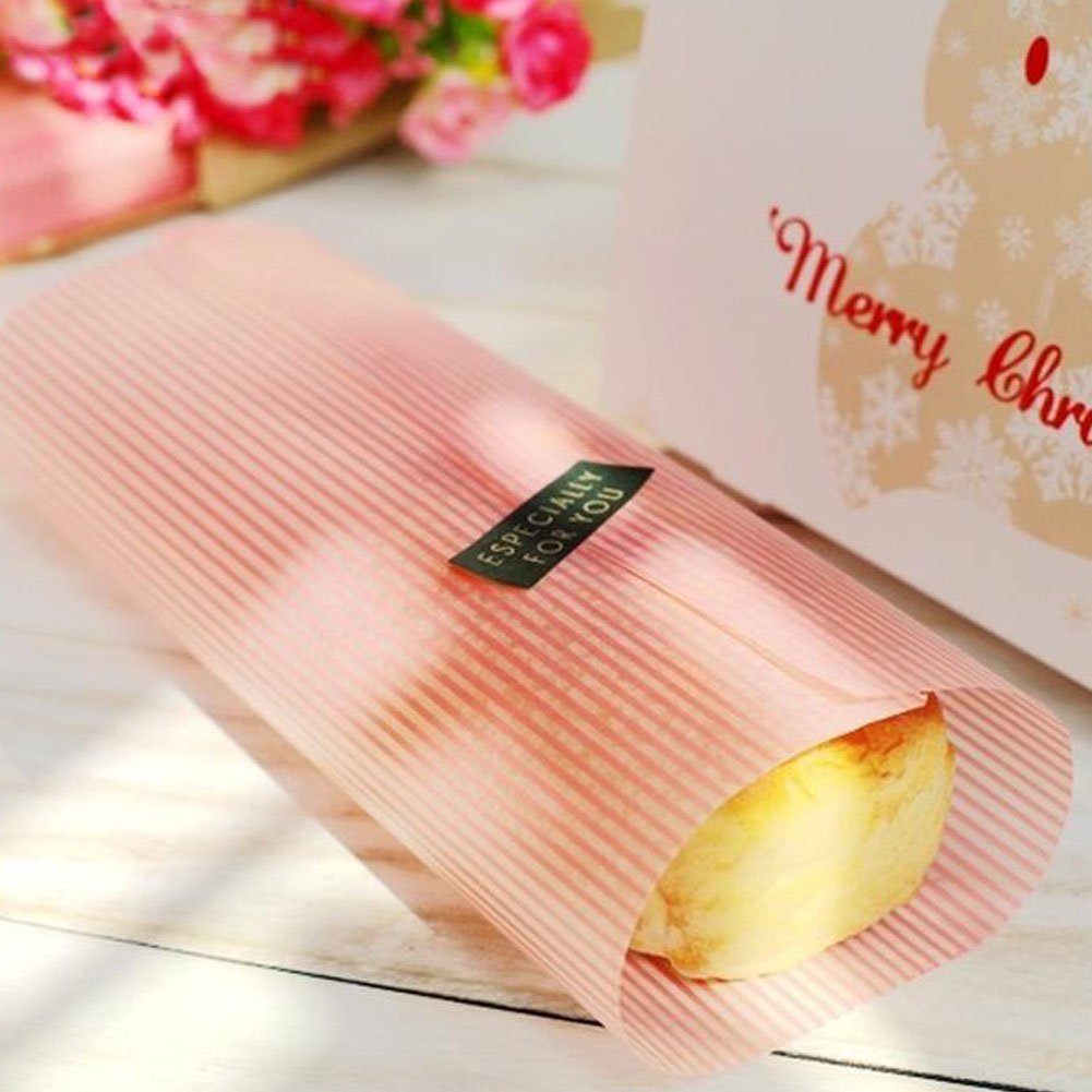 100 PCS Baking Paper Parchment Wax Paper Candy Wrapper Oil Paper 22X25 ...