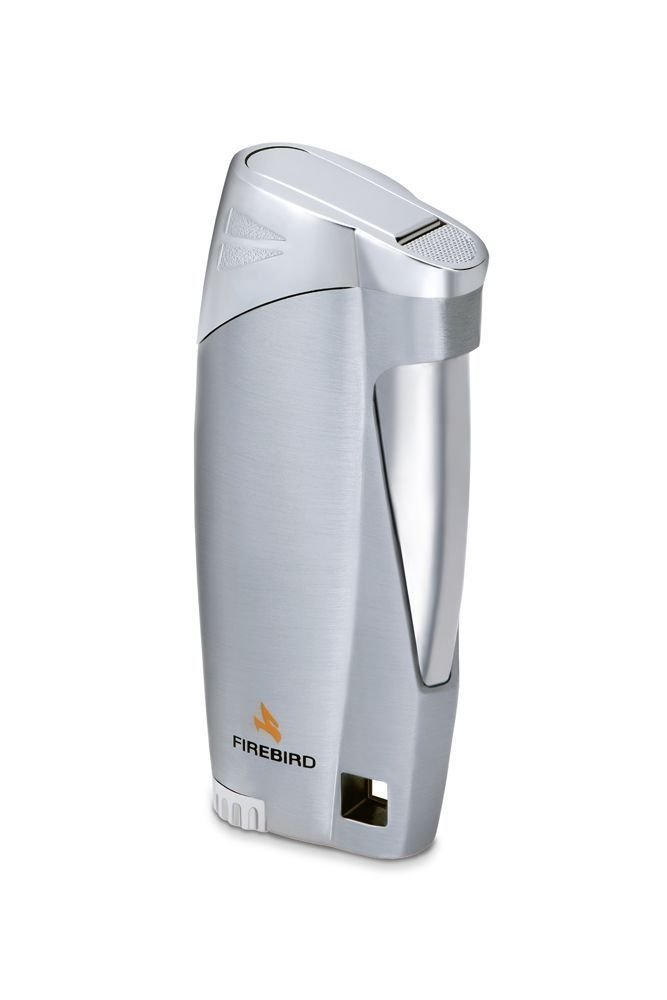Firebird Ace Lighter Single Jet Torch Flame - Silver free image download