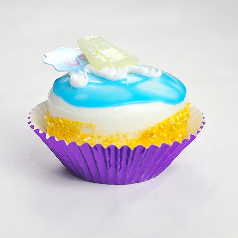 100 Colorful Purple Metallic Foil Grease-Proof Paper Standard Cupcake ...