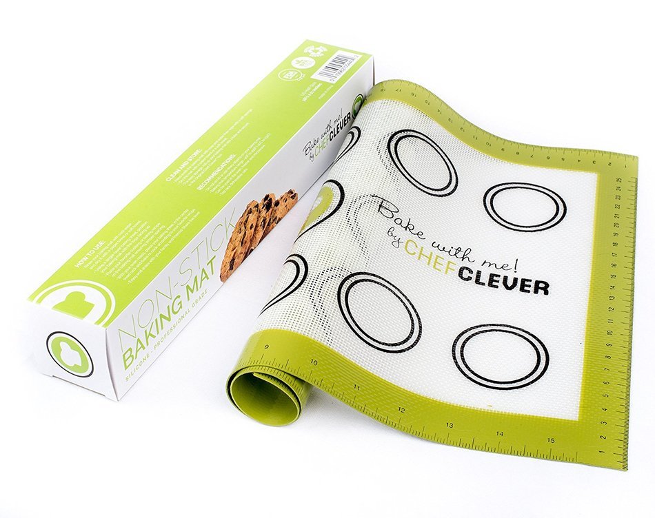 Chef Clever Premium Non-stick Silicone Baking Mat, Reusable ...