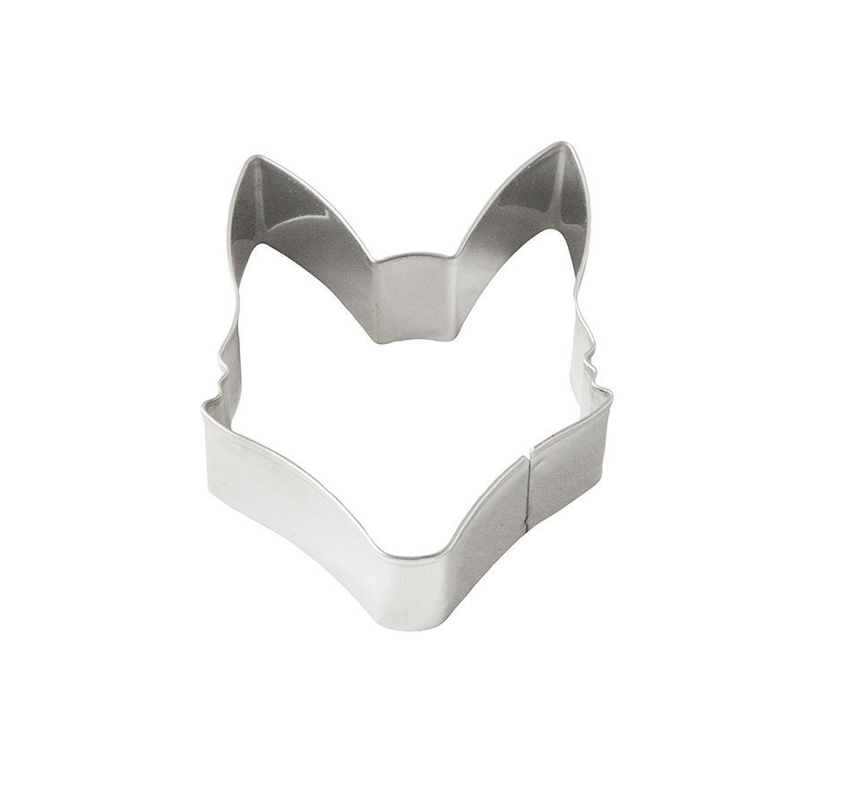 Fox Run Brands Fox Head Cookie Cutter, Metallic free image download