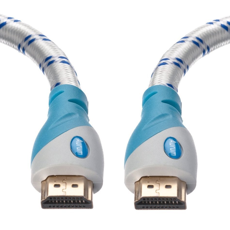 Aurum Cables Ultra Series HD14BB50FTNB-N 26 AWG High Speed HDMI Cable ...