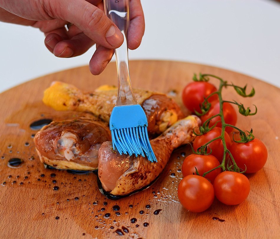 Dlj Cooking Brush Basting Silicone Pastry Brush Baking Bbq Grill Barbecue Brush Bakeware Oil