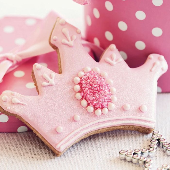 Crown Cookie and Fondant Cutter - Ann Clark - 4.6 Inches - US Tin ...