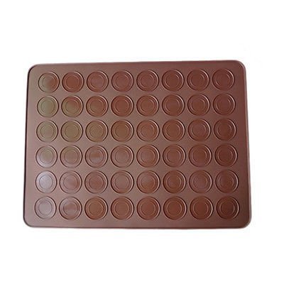 Silicone Macaron Macaroon Pastry Cake Cookies Muffin Oven Baking Sheet ...