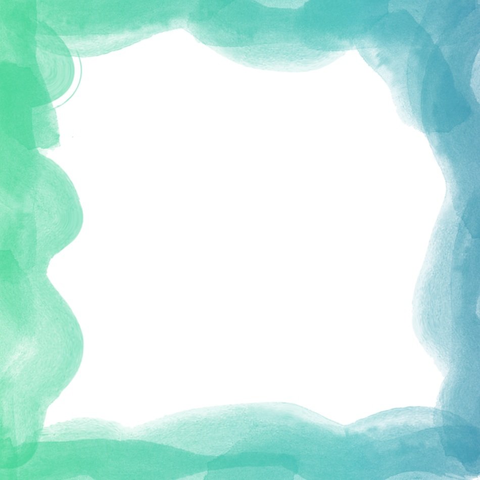 Blue and green picture frame free image download