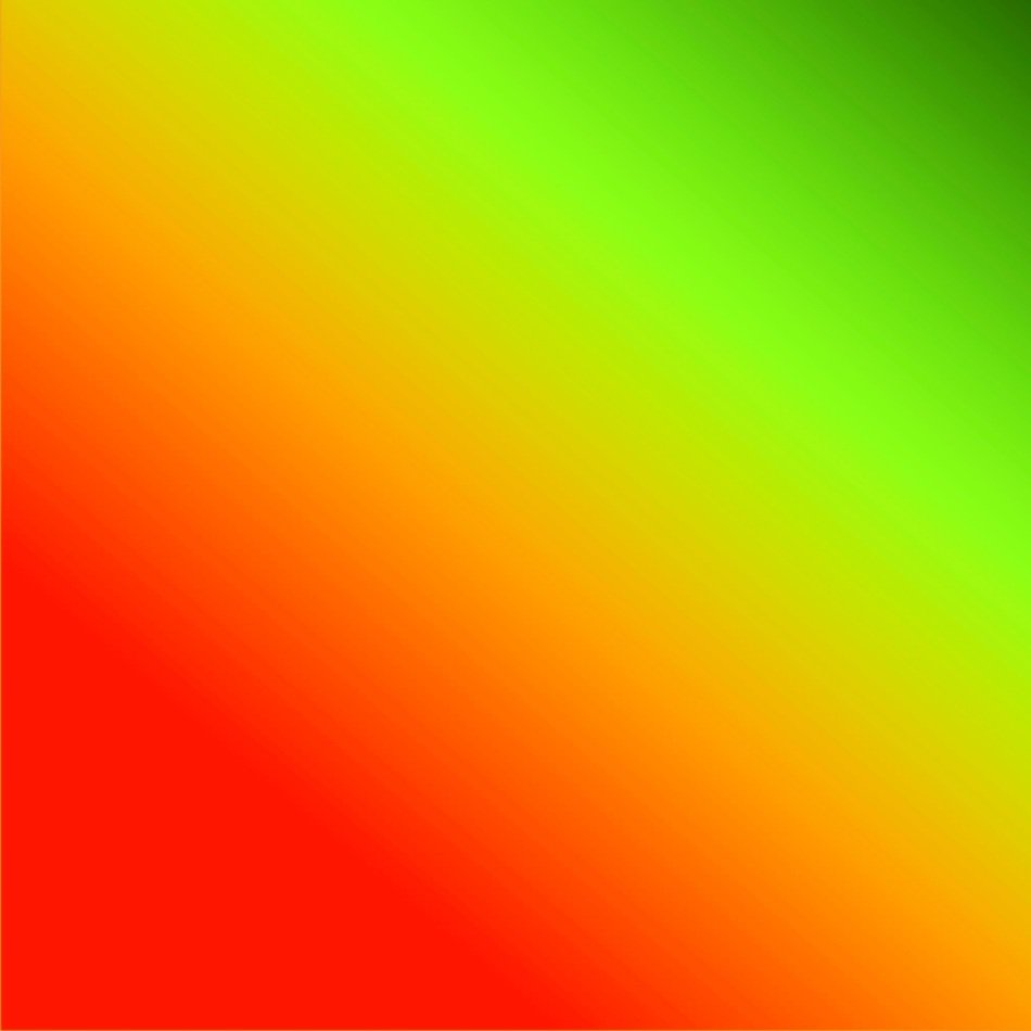 Gradient orange red chartreuse free image download