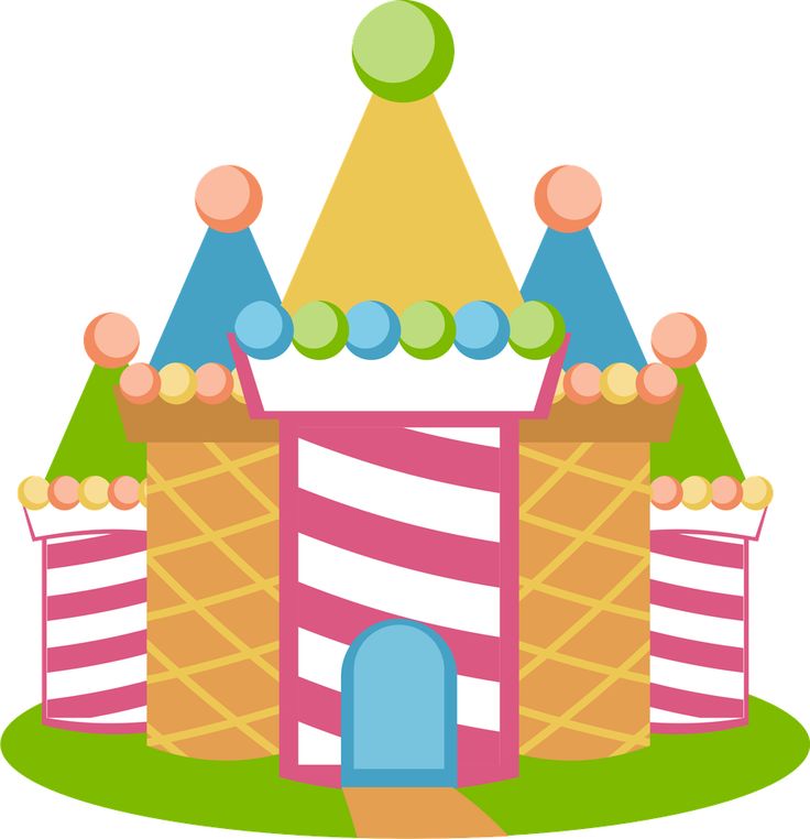 Candy Castle Drawing Candy Castle Drawing