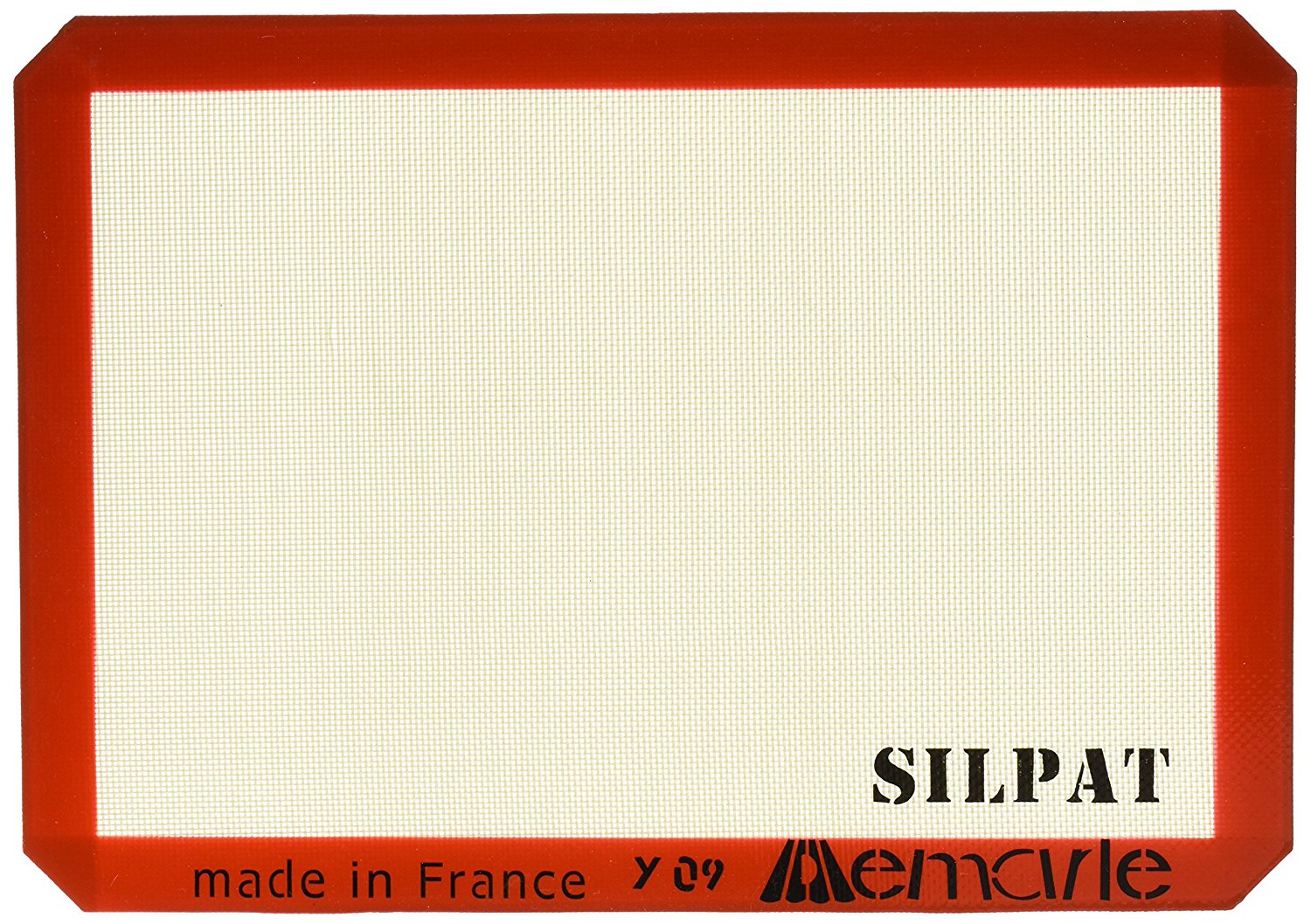 Silpat Premium Non-Stick Silicone Baking Mat, Half Sheet Size, 11-5/8 ...
