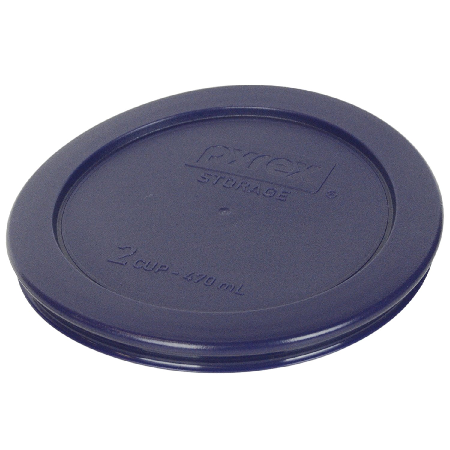 Pyrex 2 Cup Blue Round Storage Lid/Cover #7200-PC for Glass Mixing ...