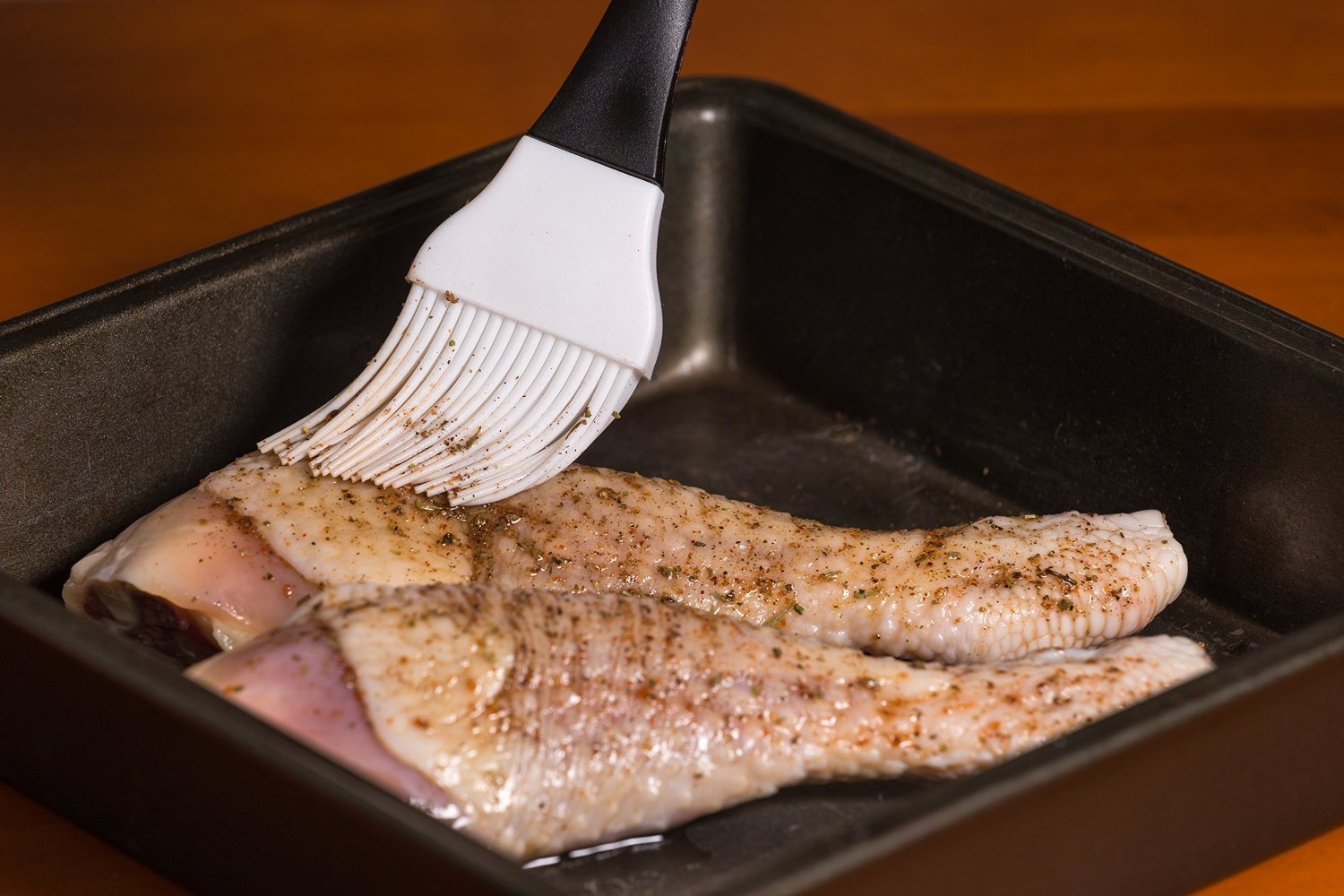 Pastry & Basting Brush Set of 2 - Silicone Pastry Brushes - Suitable ...