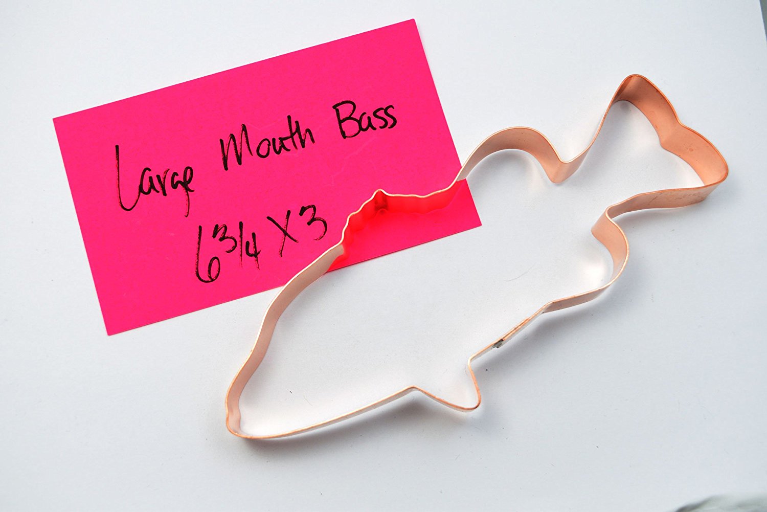 Large Mouth Bass Cookie Cutter N2 free image download