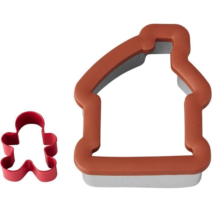 Wilton Gingerbread House & Boy Cookie Cutter Set N2 free image download