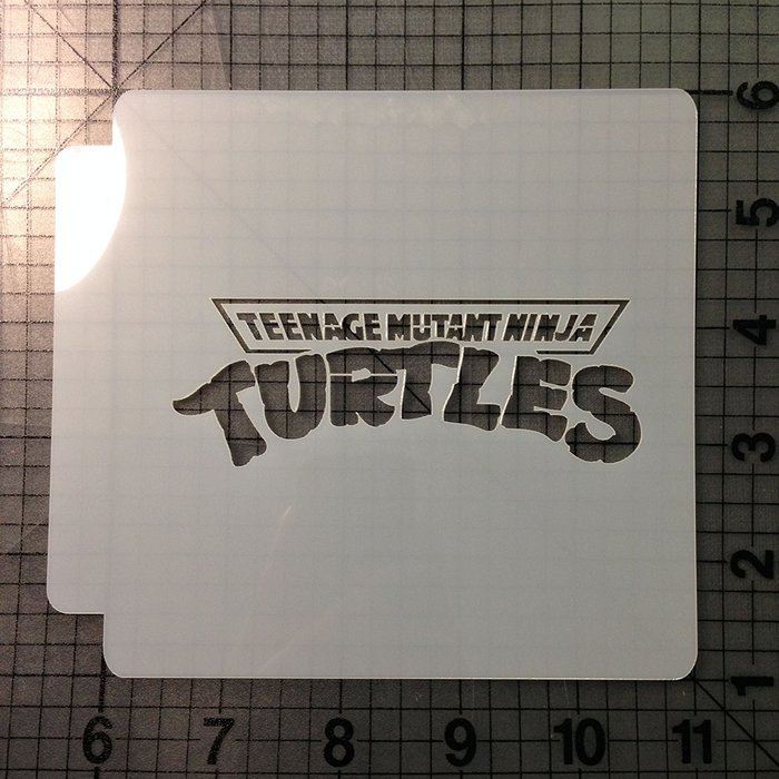Teenage Mutant Ninja Turtle Logo Stencil 100 (3 Inches) free image download