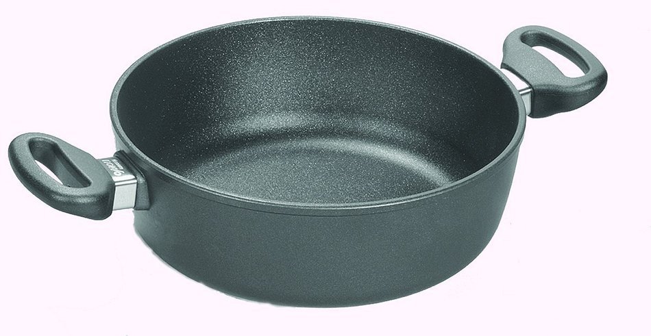 Woll Nowo Titanium Sauté Casserole Pan with Side Handles and Lid, 5.8 ...