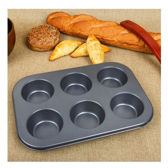 Aksautoparts 6 Round Bottom Dome Non-Stick Deep Mini Round Cake Cake ...