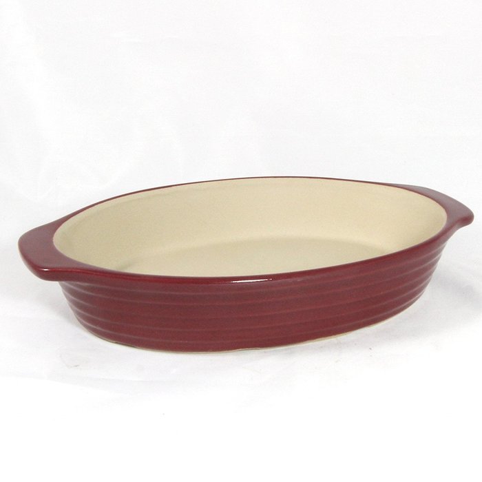Cranberry Small Oval Baker free image download