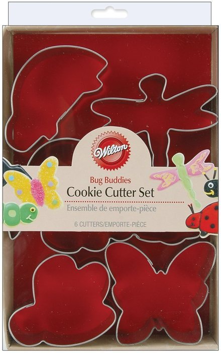 Wilton 2308-1245 Bug Buddies Metal Cutter, Set of 6 free image download