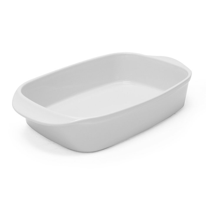Chantal 93A-RT33T WT Classic Rectangular Baking Dish, 13 by 9 by 2.75-Inch, Glossy White free ...