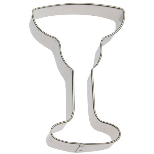 1 X MARGARITA GLASS cookie cutter 4 IN B1470 free image download