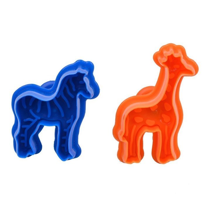 Niceeshop(TM) Animal Shape Cake Fondant Plunger and Cutter (Set of 4 ...