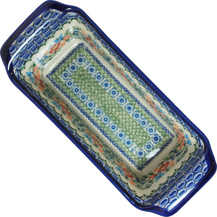 Polish Pottery Ceramika Boleslawiec Bread Meatloaf Baker, 12-3/4-Inch ...