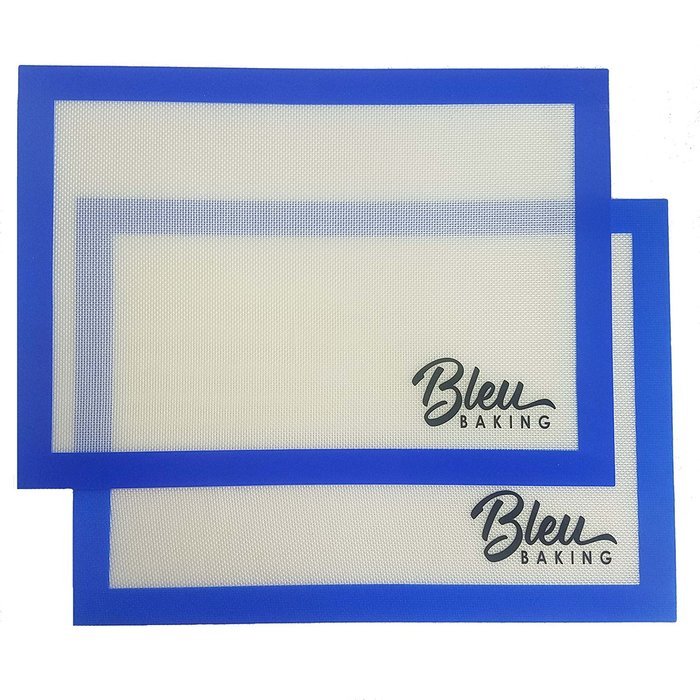Bleu Baking Silicone Mat (2 Pack) – Non-Stick Silicone Mat For Rolling ...