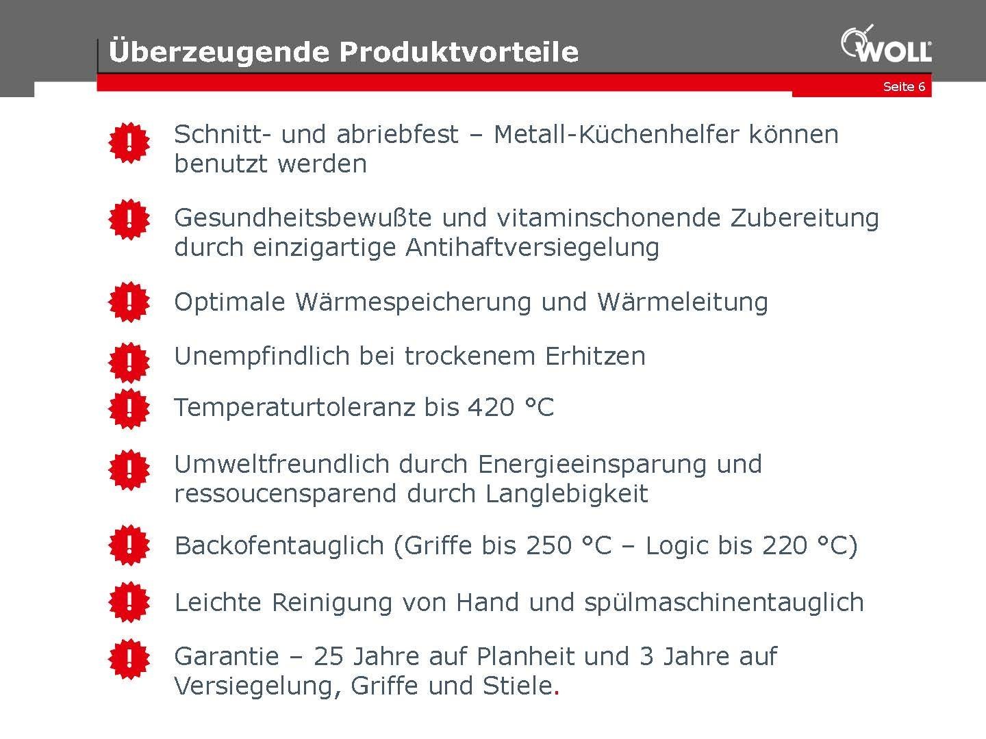 Woll Nowo Titanium Square Casserole Pan with Side Handles and Lid, 6.3 ...